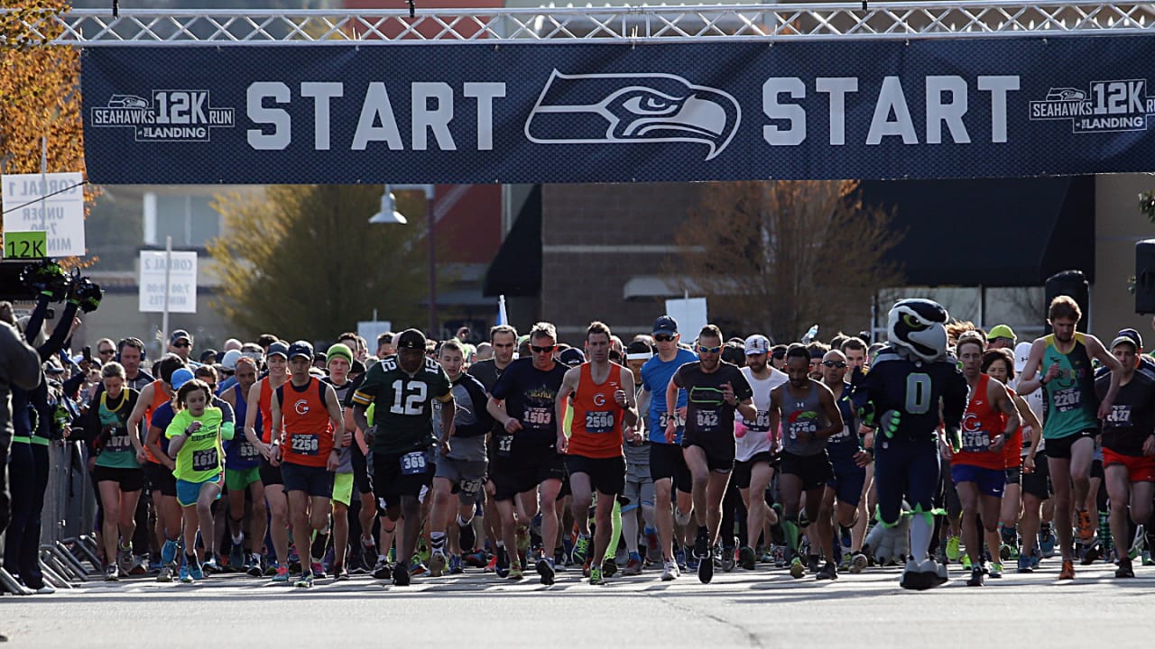 Seahawks Host Ninth Annual "Seahawks 12K Run at The Landing"