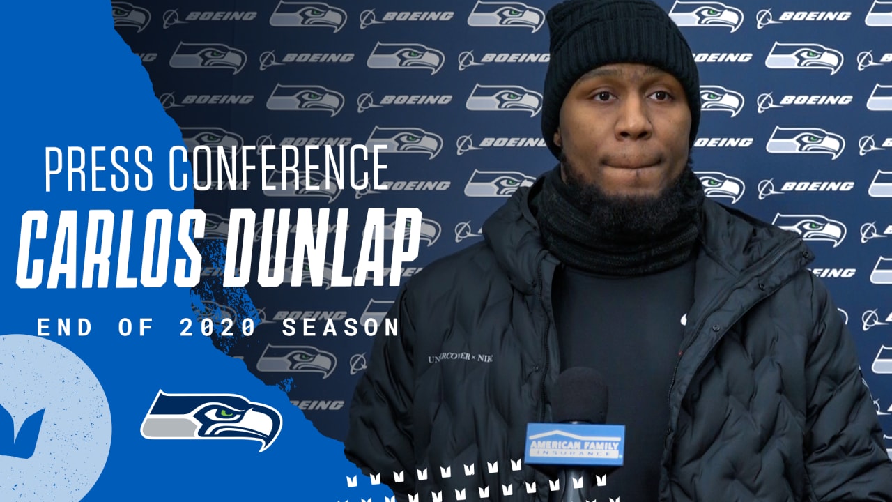 Carlos Dunlap 2020 End of Season Press Conference
