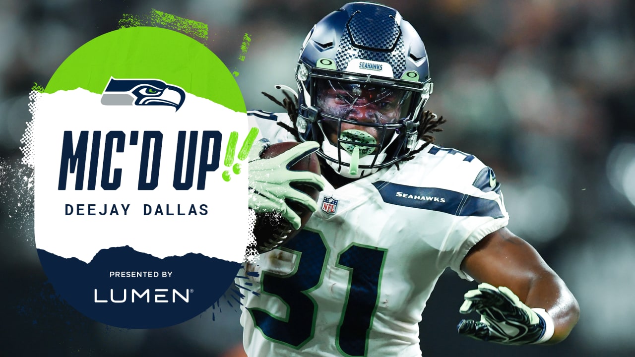 2021 Seahawks Mic'd Up: Running Back DeeJay Dallas