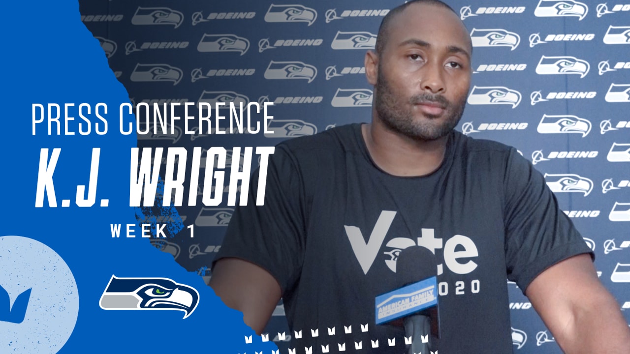 K.J. Wright 2020 Week 1 Press Conference