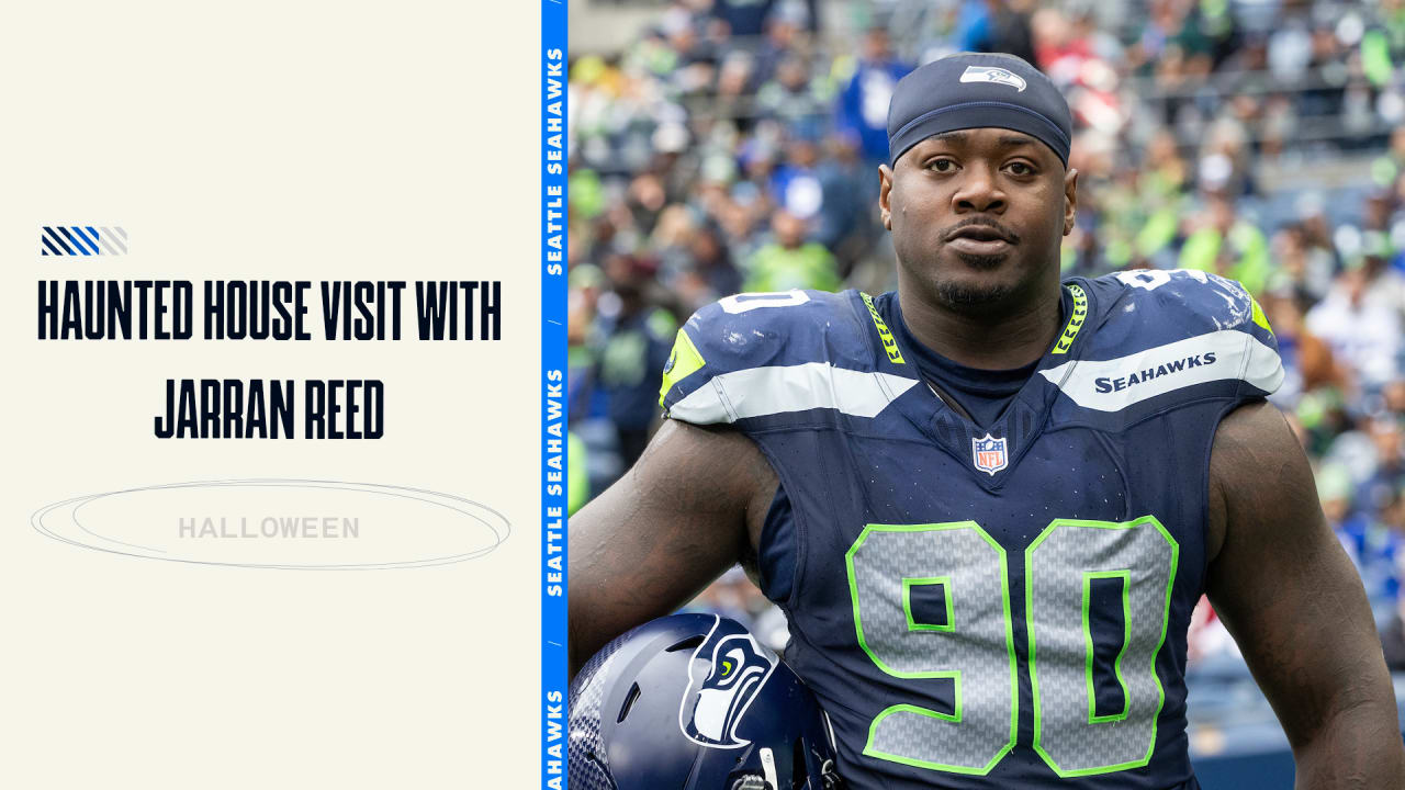 Haunted House Visit With Jarran Reed - Halloween Throwback