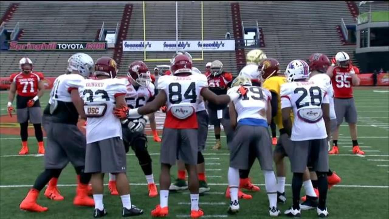 Reese's Senior Bowl: Team Drills