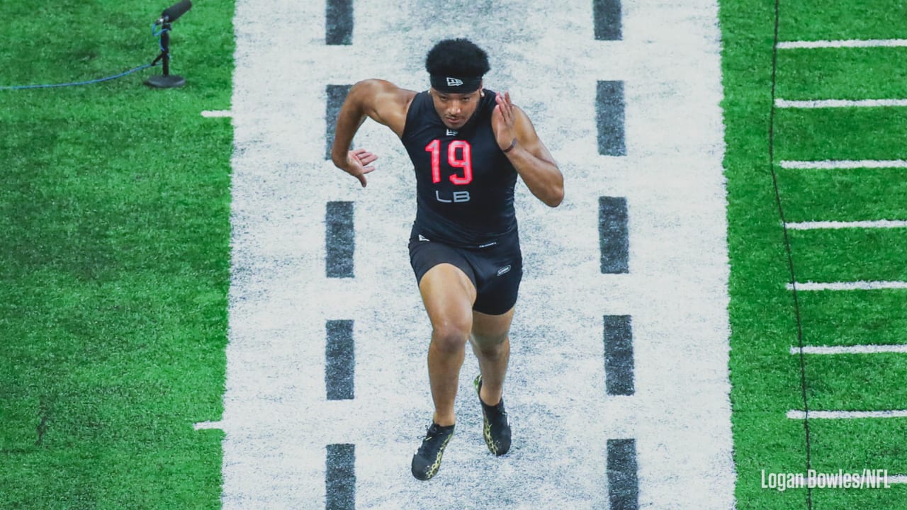 Ohio State Buckeyes Linebacker Malik Harrison Runs Official 4.66 Second ...