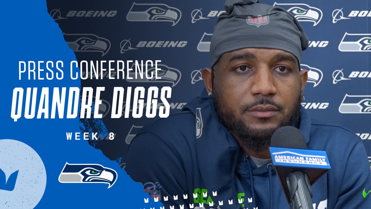Quandre Diggs 2020 Week 8 Press Conference