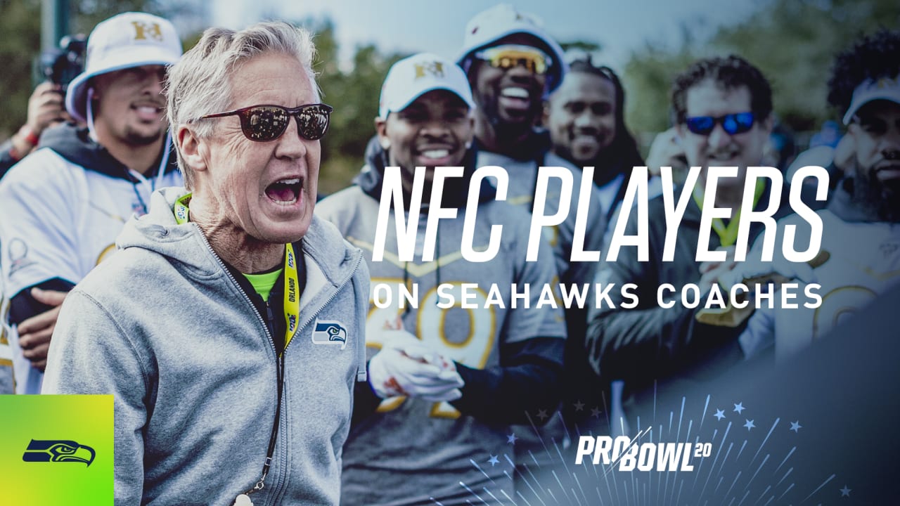 NFC Pro Bowlers on Seahawks Coaching Staff
