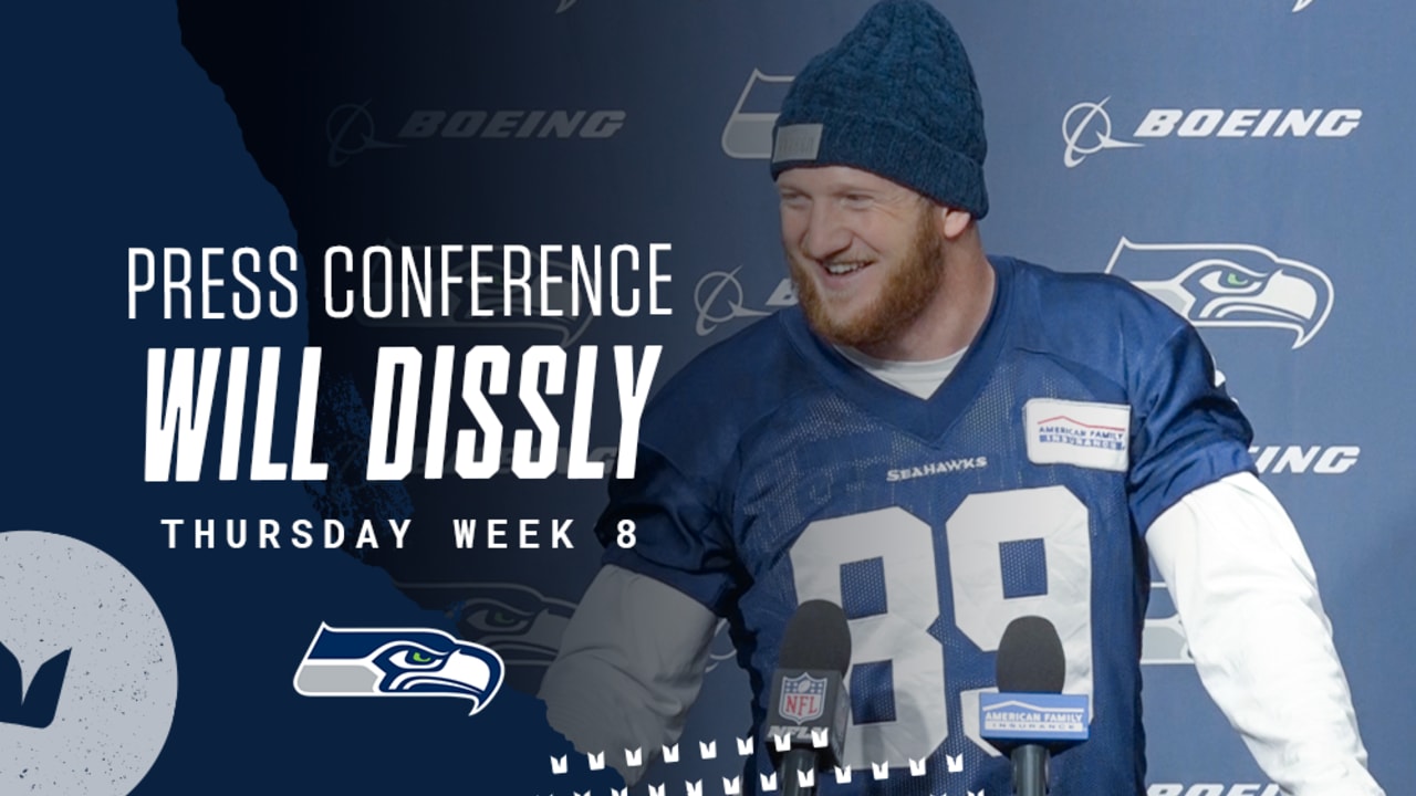 Will Dissly Seahawks Thursday Press Conference - October 28