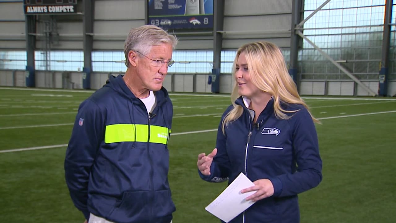 Seahawks Saturday Night - Pete Carroll 1 on 1 Before at Bears