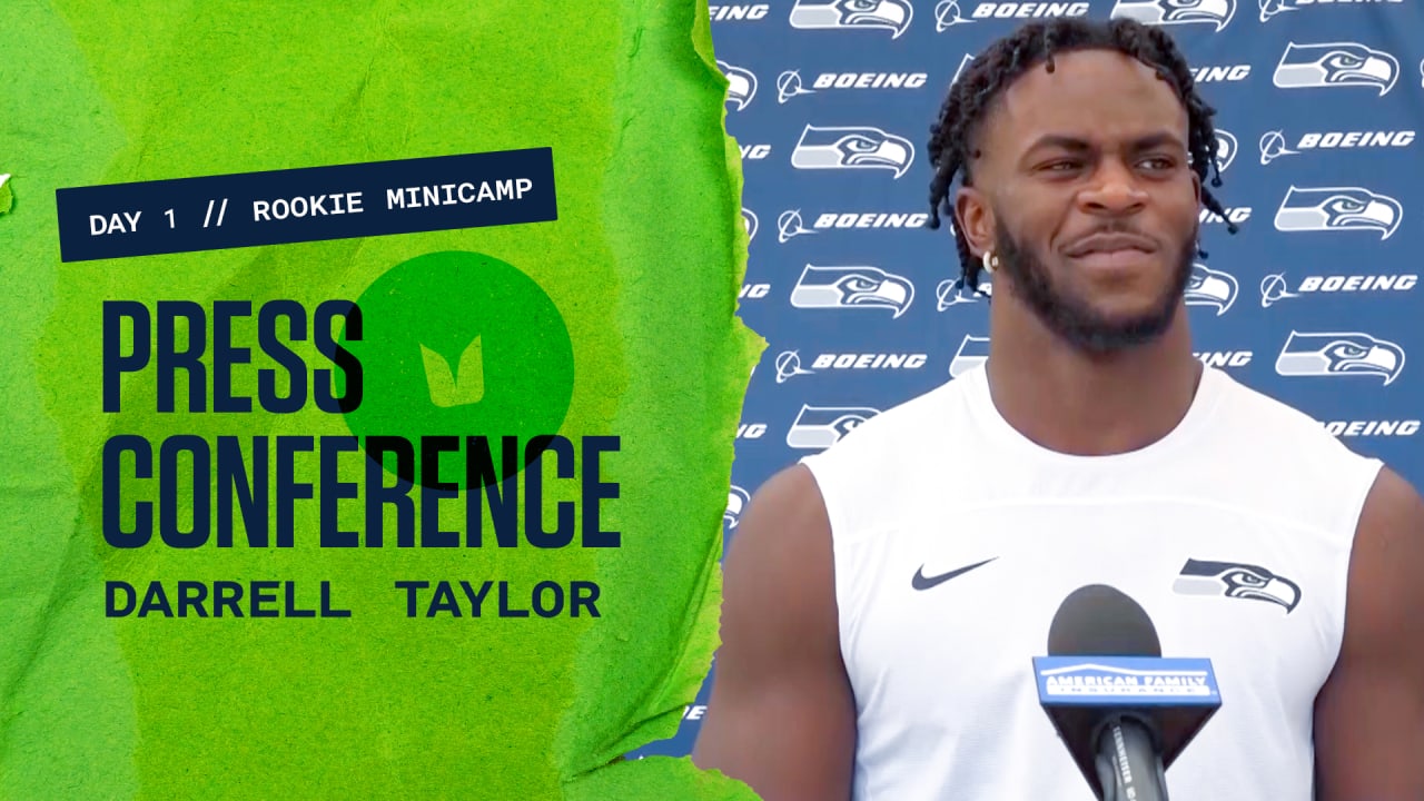 Darrell Taylor 2021 Rookie Minicamp Day 1 Press Conference
