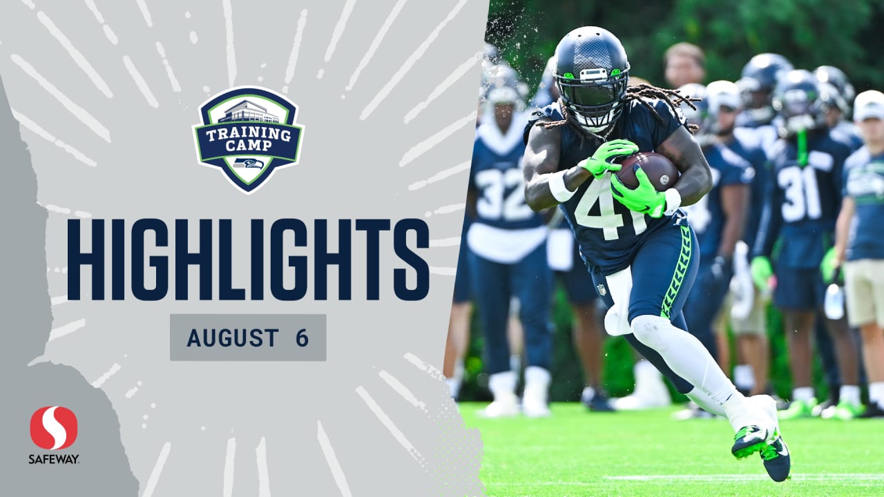 2021 Seahawks Training Camp Highlights: August 6
