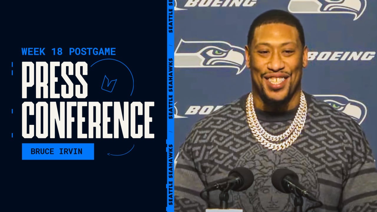 Bruce Irvin Postgame Press Conference - Week 18 vs. Los Angeles Rams