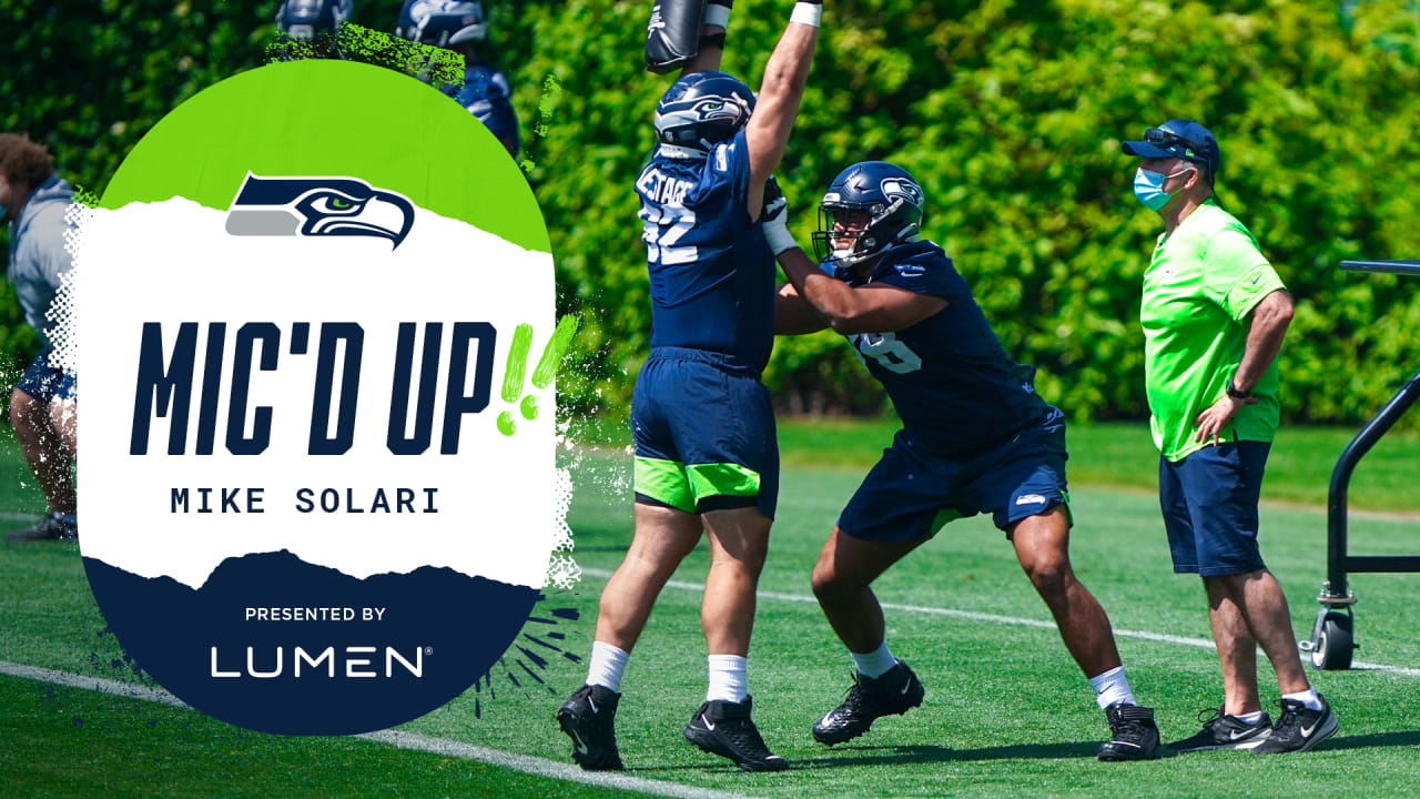 Seahawks Mic'd Up: Mike Solari at Rookie Minicamp
