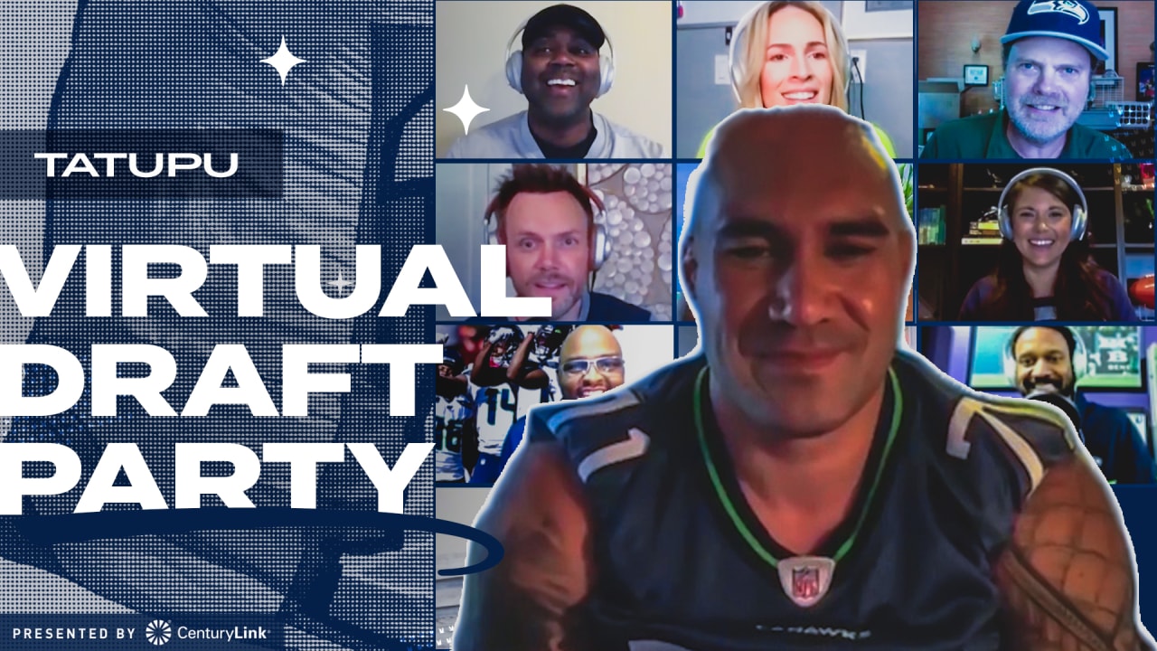 Lofa Tatupu Joins Seahawks Virtual Draft Party | 2020 NFL Draft