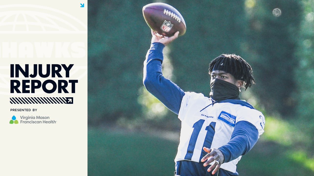 Week 10 Injury Report: Seahawks vs. Buccaneers