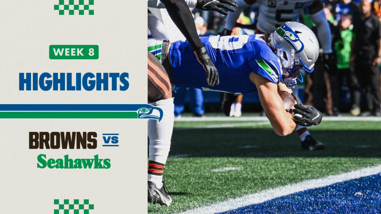 2023 Week 8 Seahawks vs. Browns Jake Bobo Rushing TD Highlight