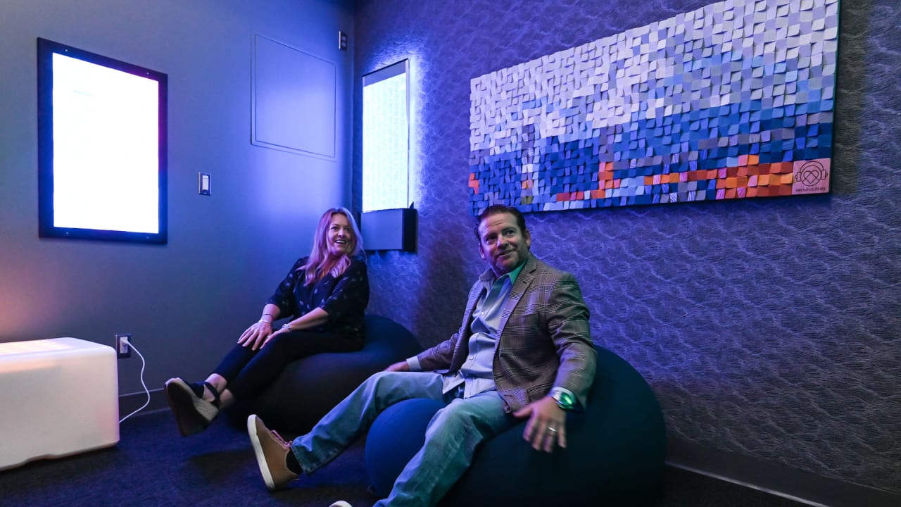 PHOTOS: Updated Sensory Room At Lumen Field Renamed "Ben's Room"