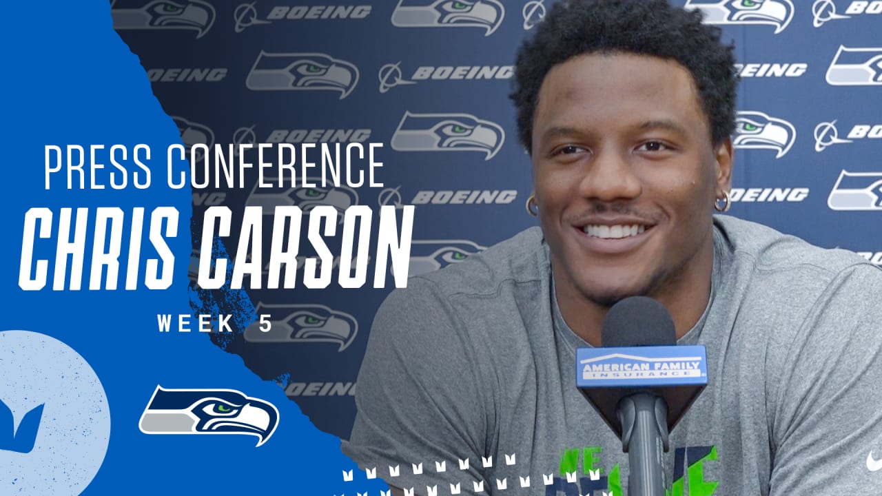 Chris Carson 2020 Week 5 Press Conference