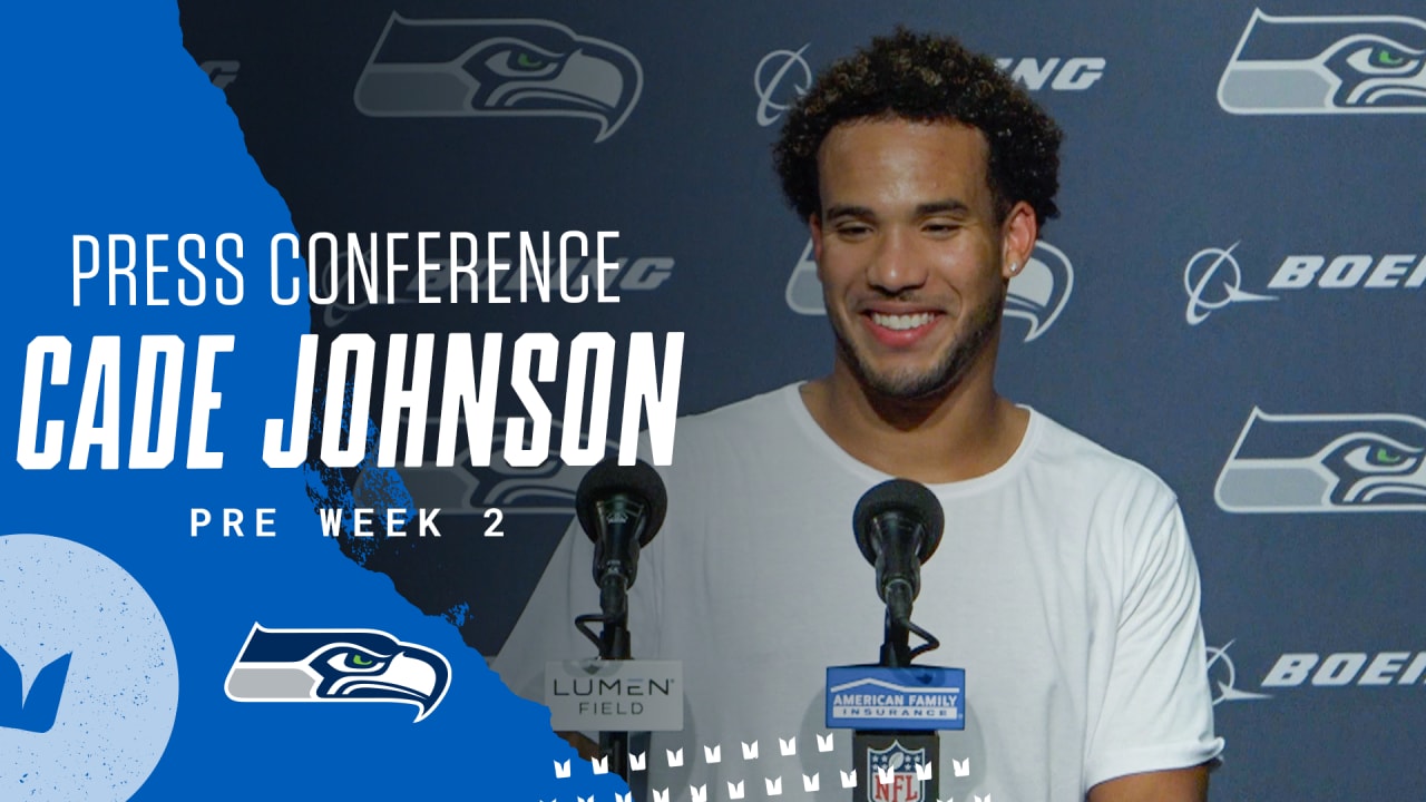Cade Johnson Seahawks Postgame Press Conference - Preseason Week 2 vs ...