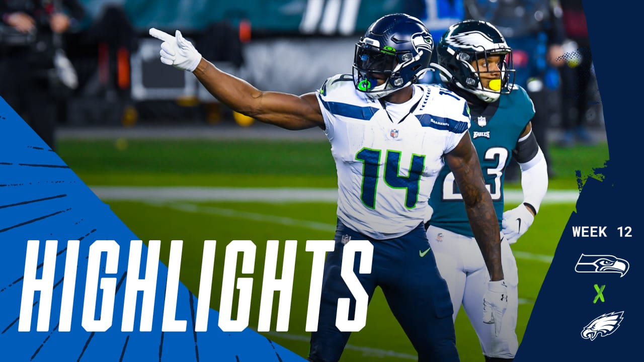 Seahawks at Eagles Game Highlights | Week 12