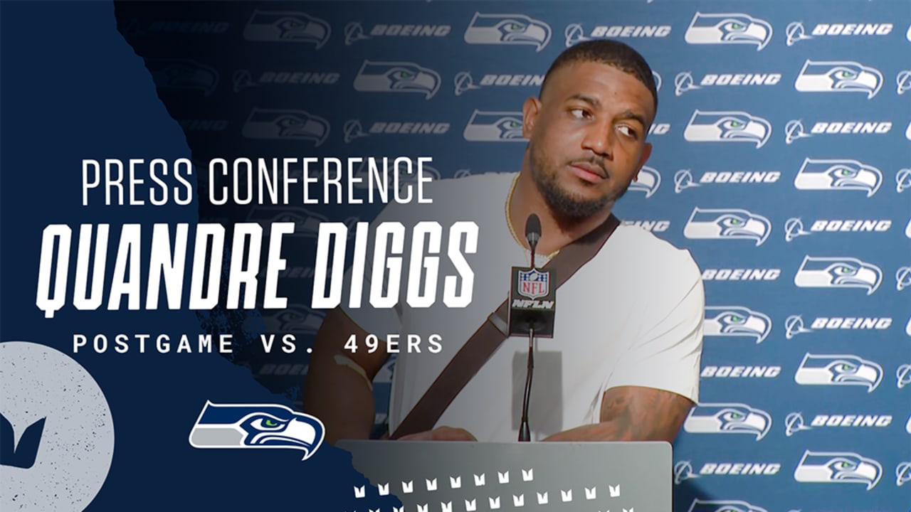 Quandre Diggs Seahawks Postgame Press Conference - Week 4 vs. 49ers