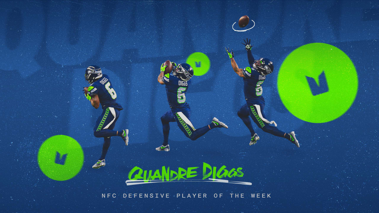 Quandre Diggs Named NFC Defensive Player Of The Week For Week 18