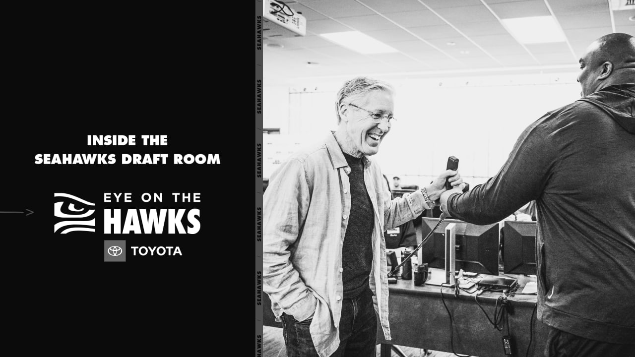 PHOTOS: Eye On The Hawks - Inside The Seahawks Draft Room