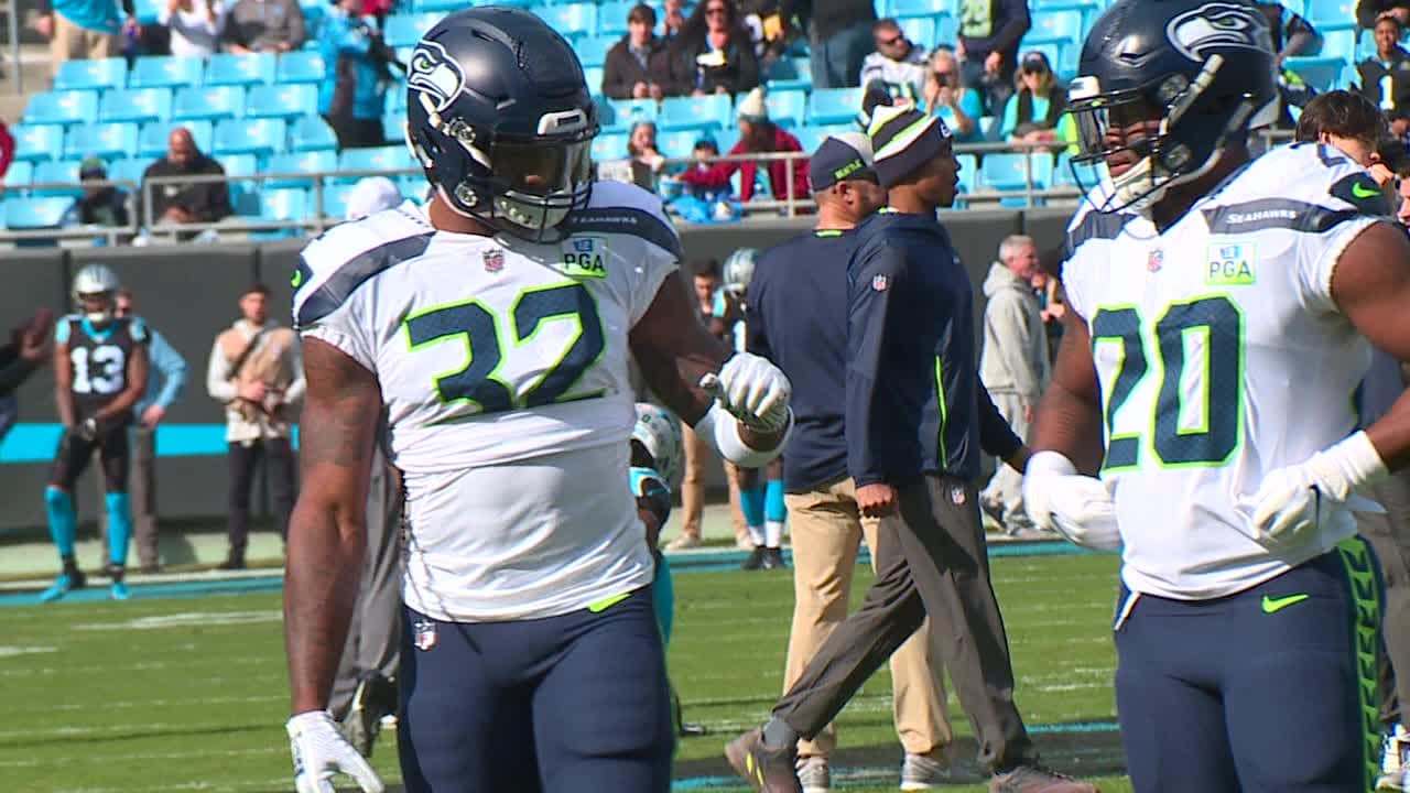 Seahawks Saturday Night Mic'd Up: Chris Carson at Panthers
