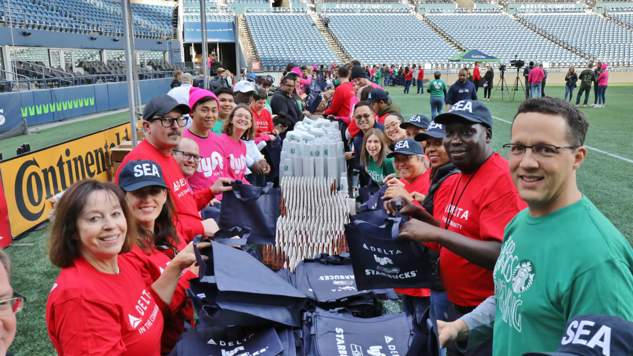 Seahawks Team Up With Delta Air Lines, Lyft And Starbucks To Assemble ...
