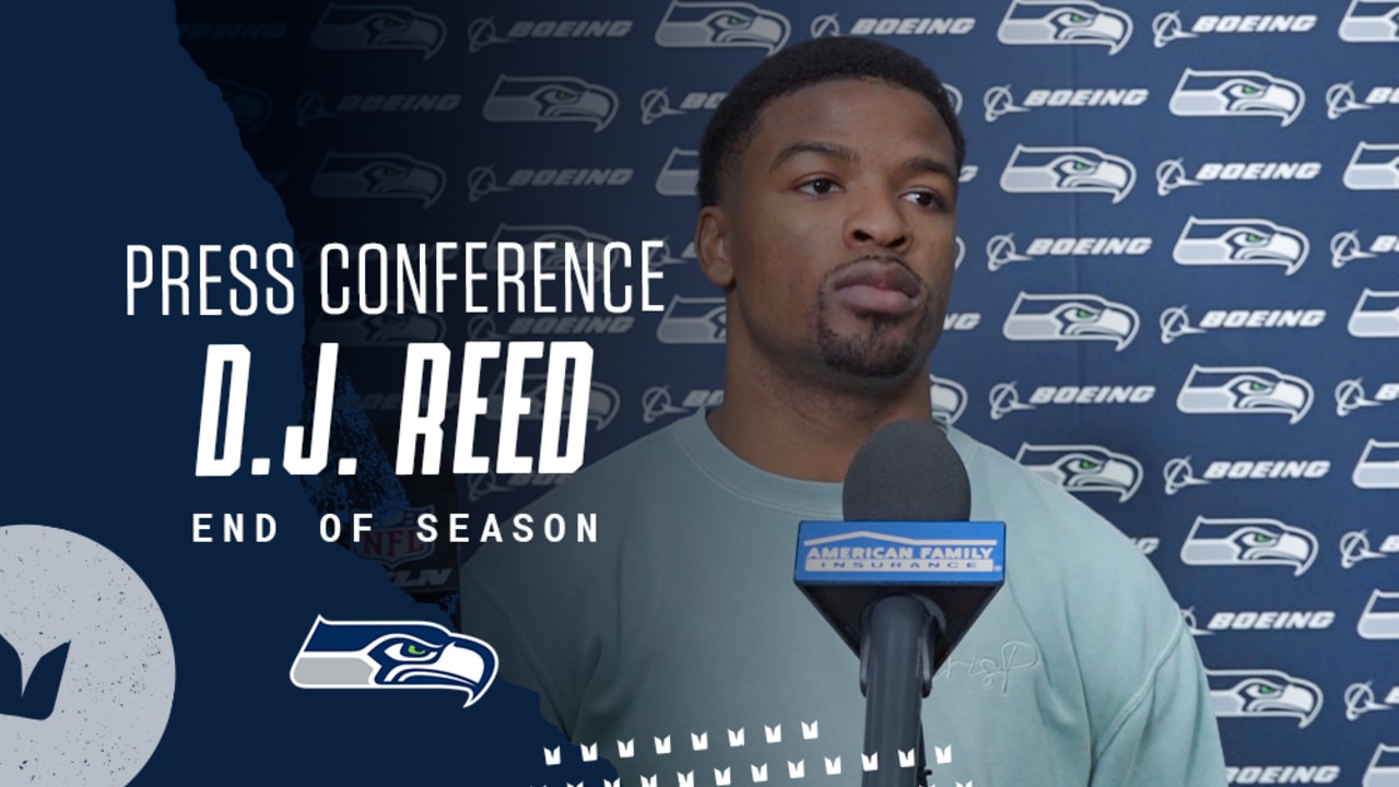 D.J. Reed Seahawks End of Season Press Conference - January 10