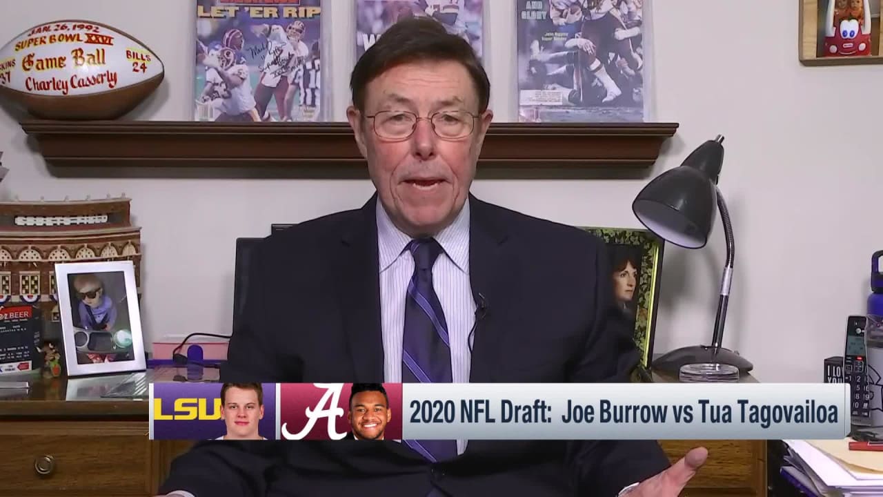 NFL Network's Charley Casserly Compares Top QB Prospects Joe Burrow ...
