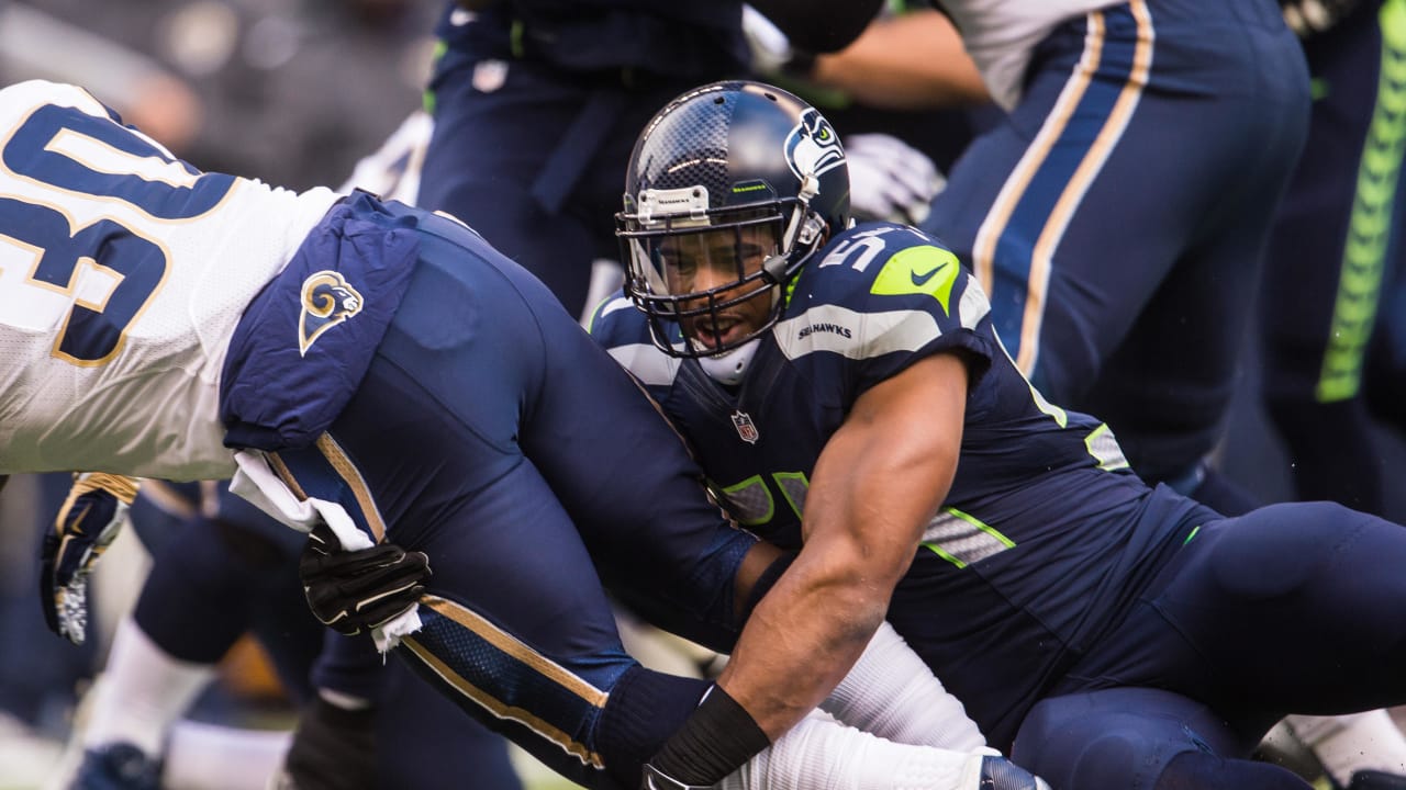 Seahawks Linebacker Bobby Wagner On The Field