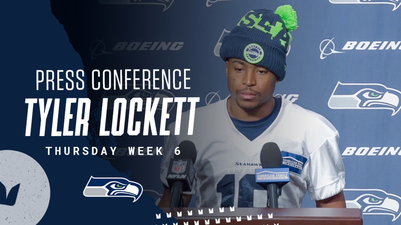 Tyler Lockett Seahawks Thursday Press Conference - October 14