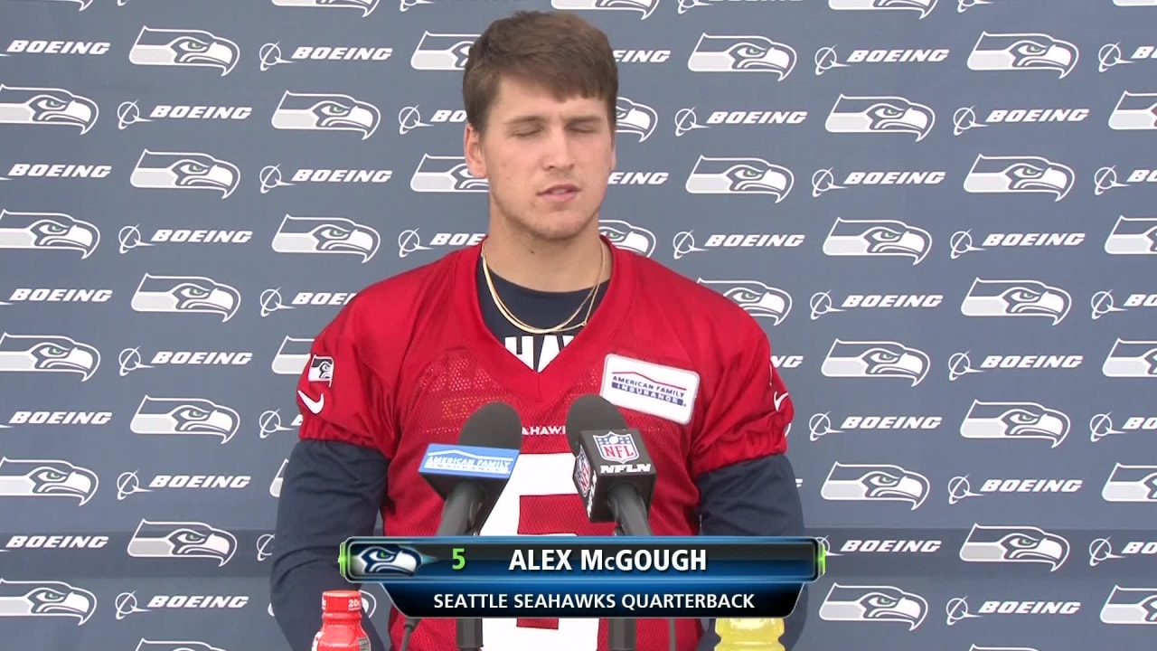 Alex McGough Rookie Minicamp Press Conference