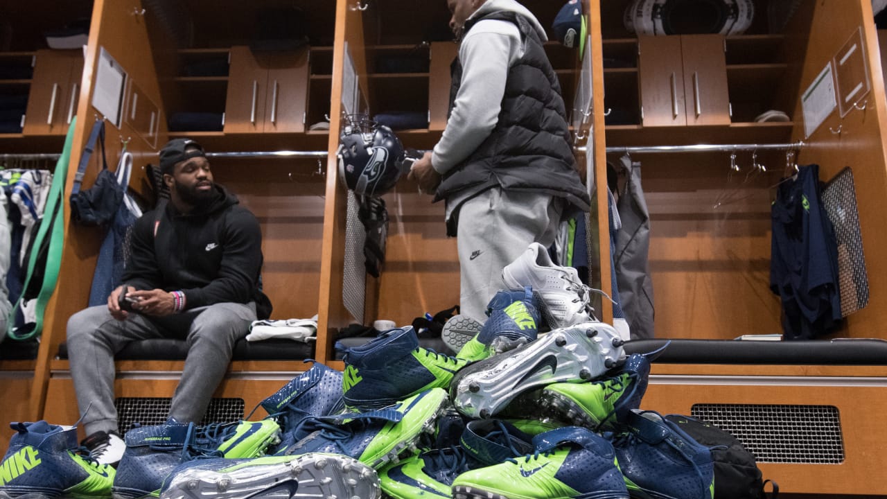 Seahawks Locker Clean Out Day