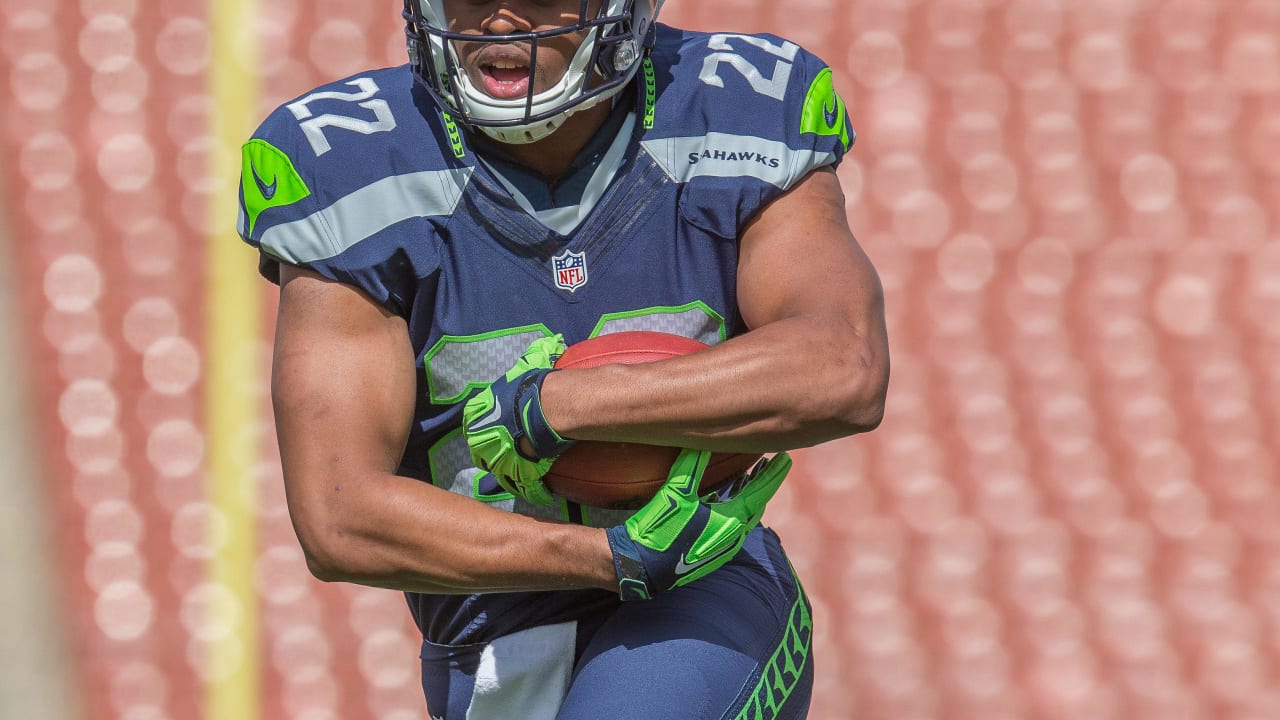 Seahawks Running Backs C.J. Prosise, Alex Collins Attend NFLPA Rookie ...
