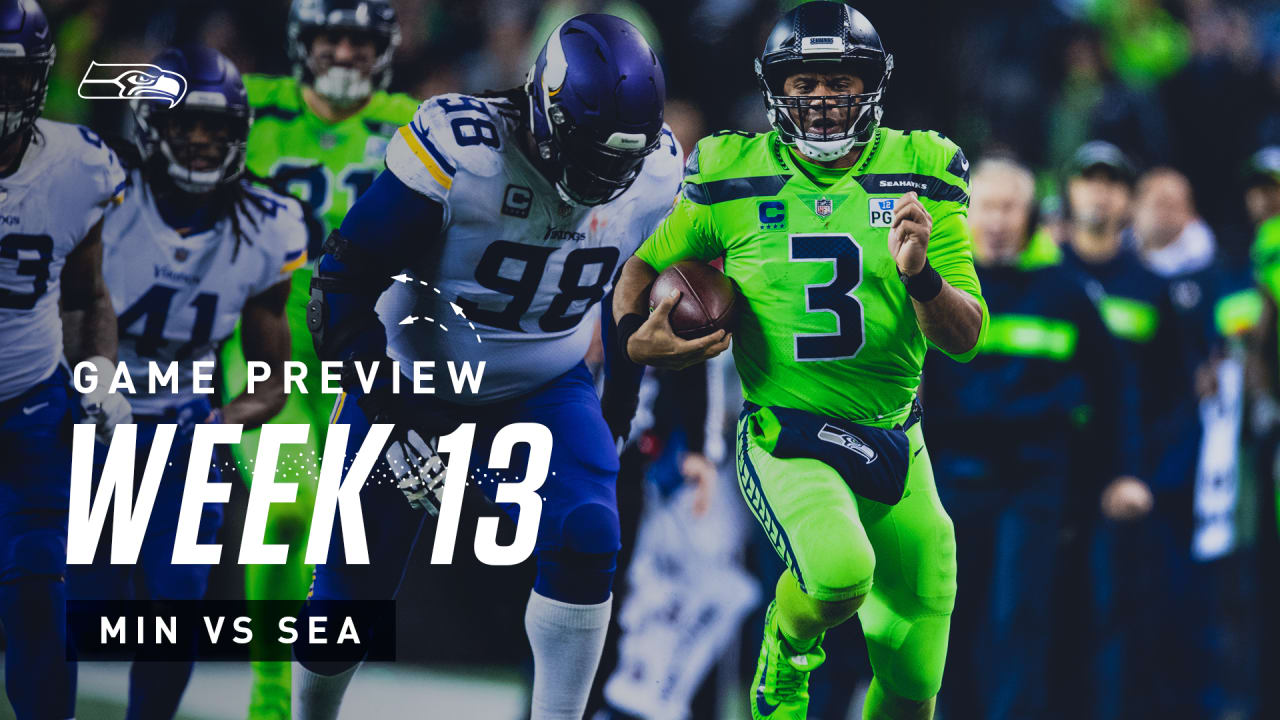 2019 Week 13: Seahawks vs Vikings Preview