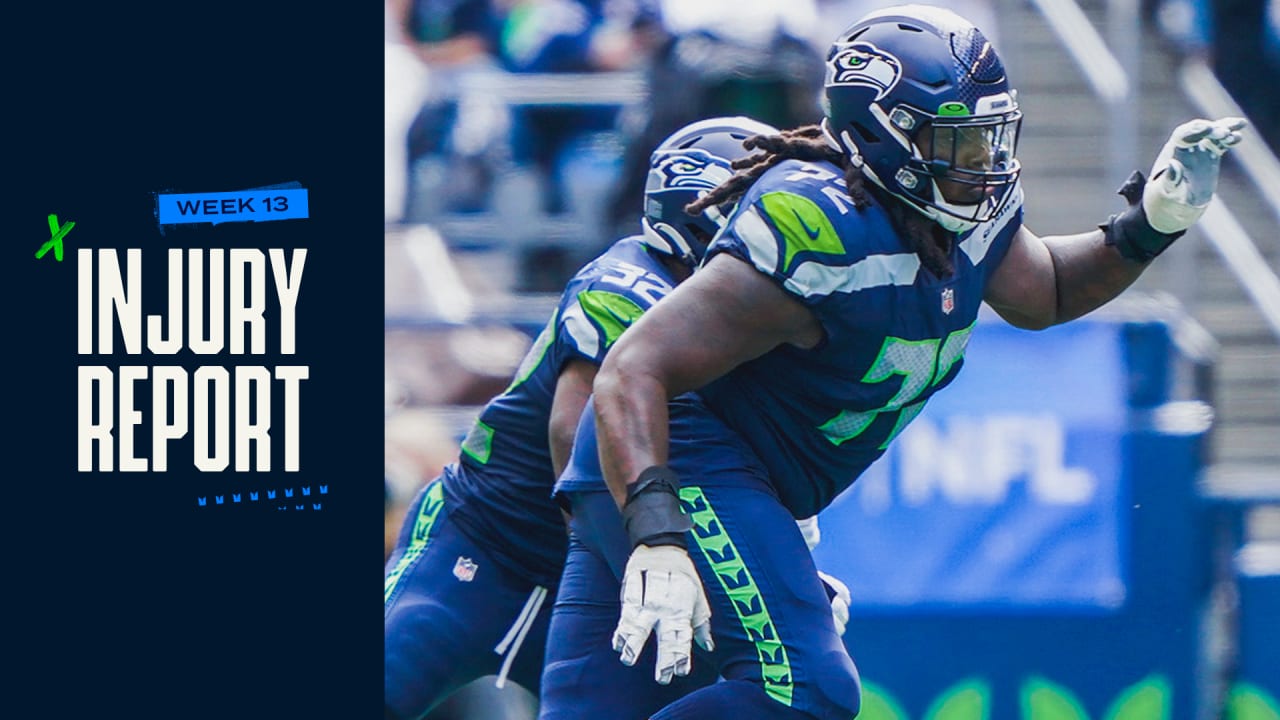 Week 14 Injury Report: Seahawks at Texans