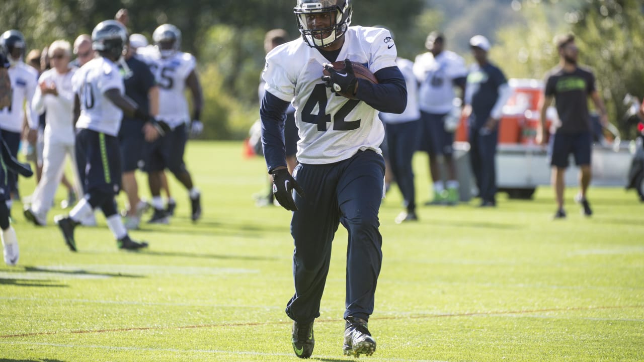 Seahawks Promote Running Back Rod Smith from Practice Squad; Place ...