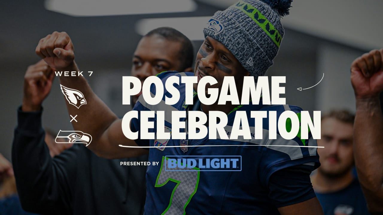 PHOTOS: Best Postgame Shots Of Seahawks Celebrating Sunday's Win Over ...