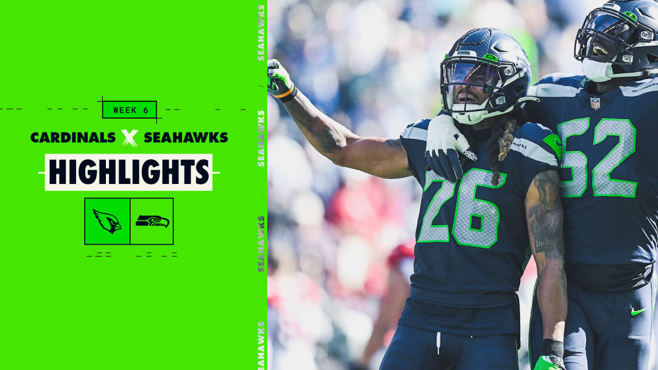 2022 Week 6 Seahawks vs. Cardinals Ryan Neal Sacks Kyler Murray Highlight
