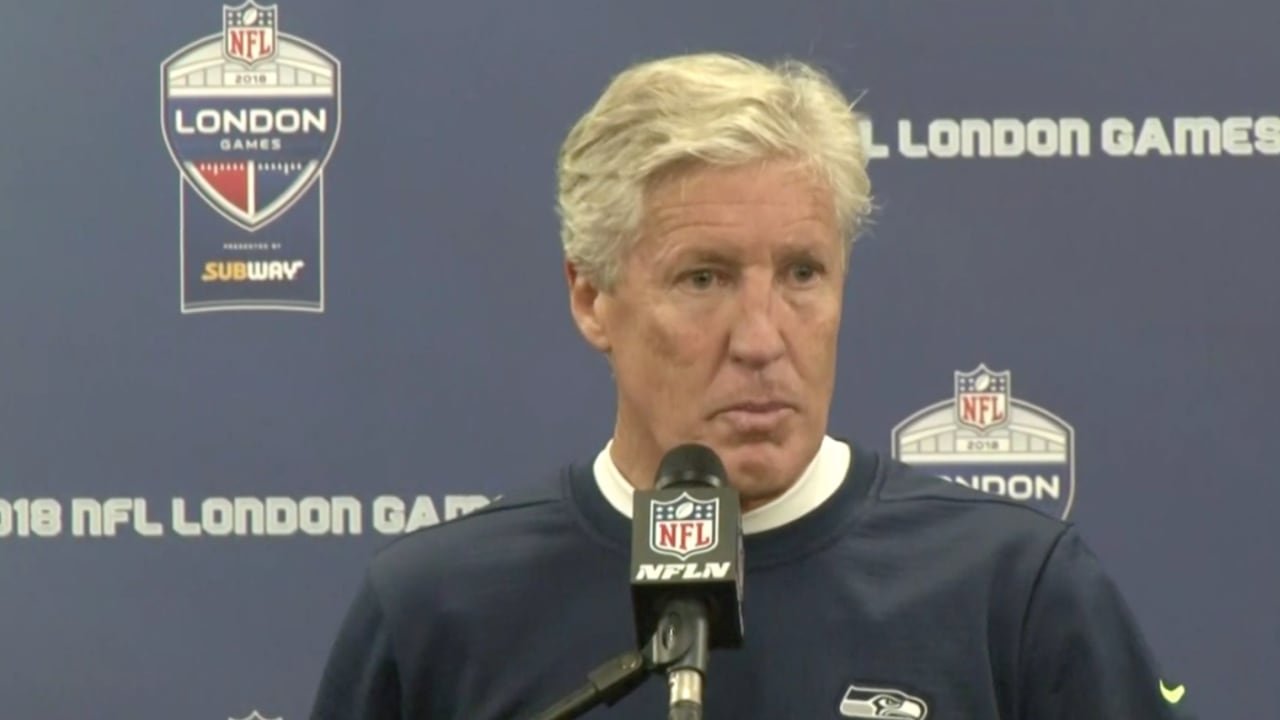 2018 Week 6: Pete Carroll Postgame Press Conference at Raiders 2018 Week 6: Pete Carroll Postgame Press Conference at Raiders