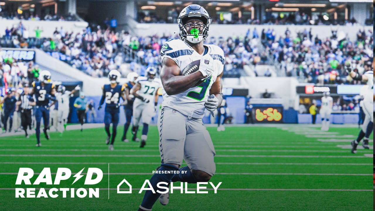 Rapid Reaction: Kenneth Walker III Has Himself A Day In LA