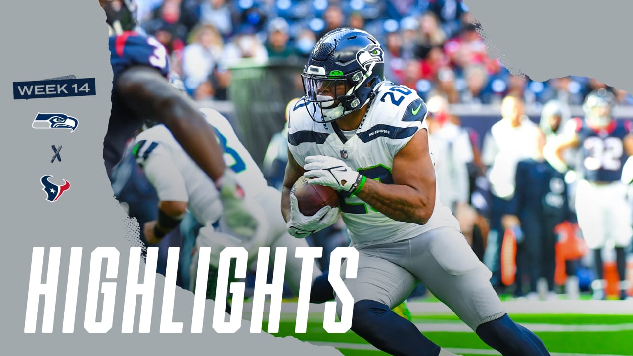 2021 Week 14 Seahawks at Texans Game Highlight