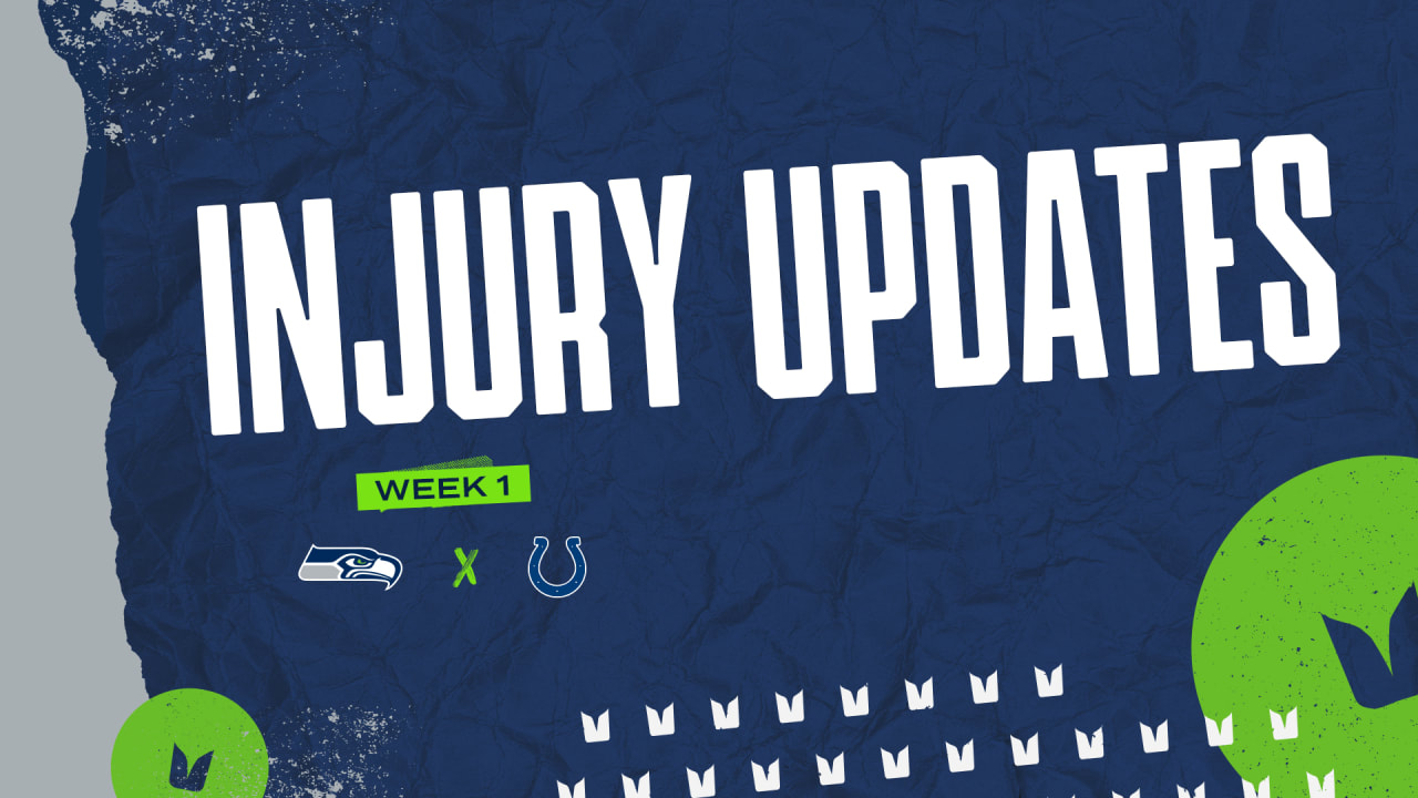 2021 Week 1 Seahawks at Colts Injury Updates Rashaad Penny, Penny Hart