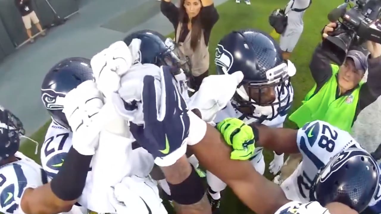 Defensive Backs Pregame Huddle