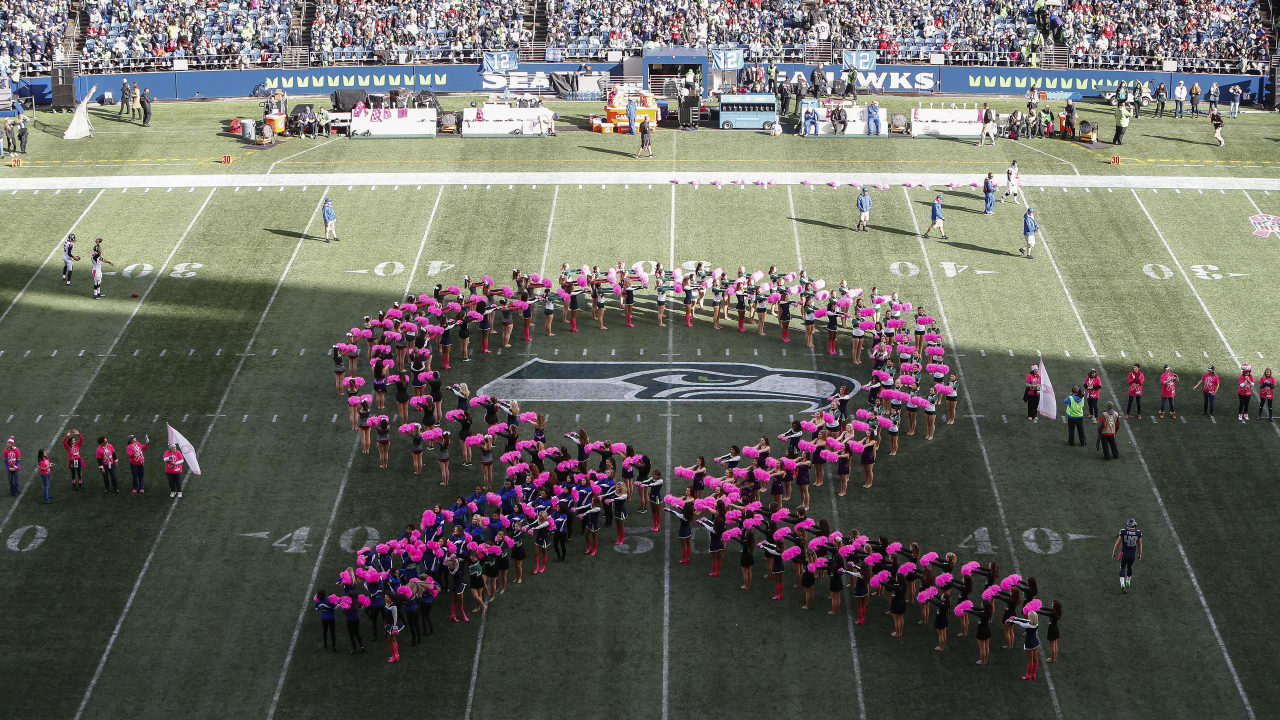 Seahawks Honor Breast Cancer Survivors in A Crucial Catch Game Against ...
