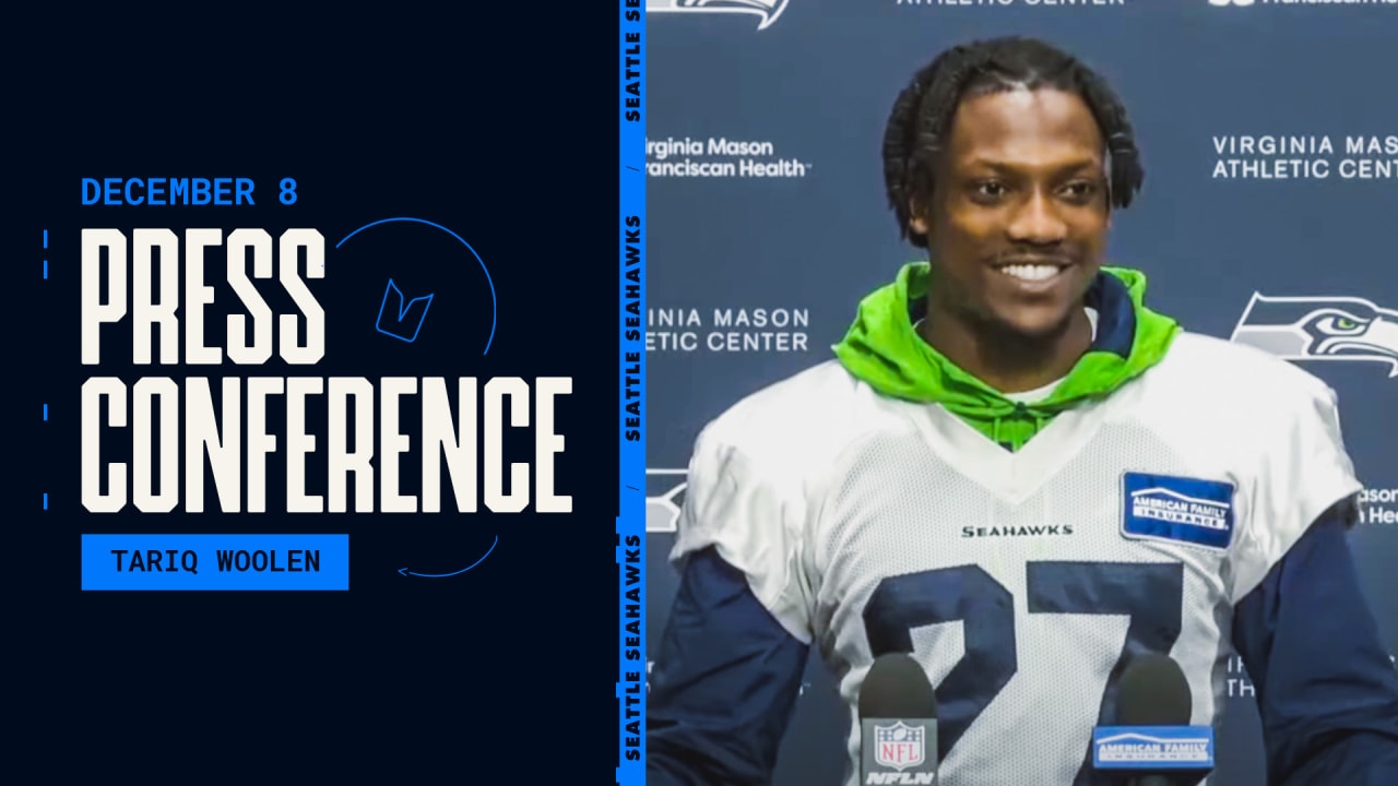 Tariq Woolen Thursday Press Conference - December 8