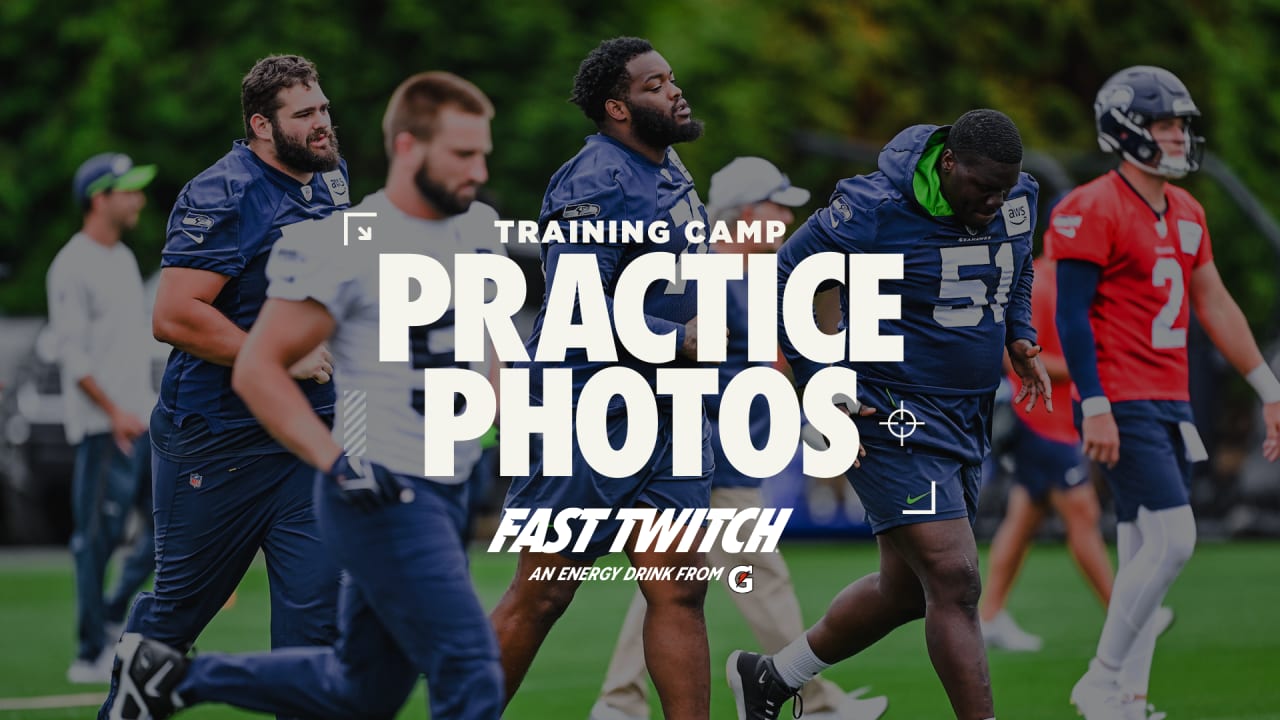 PHOTOS: Seahawks Practice Ahead Of Their First Preseason Matchup