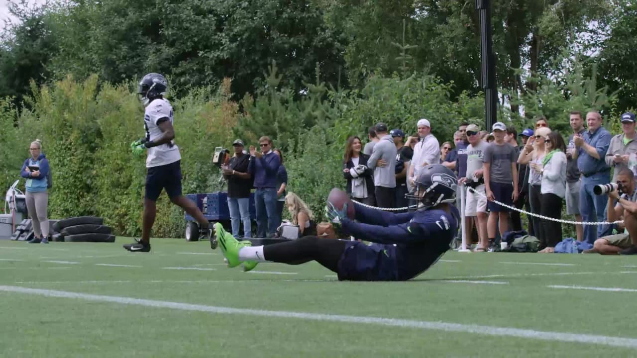 #SeahawksCamp Highlight: Tyler Lockett Diving Touchdown Catch From ...