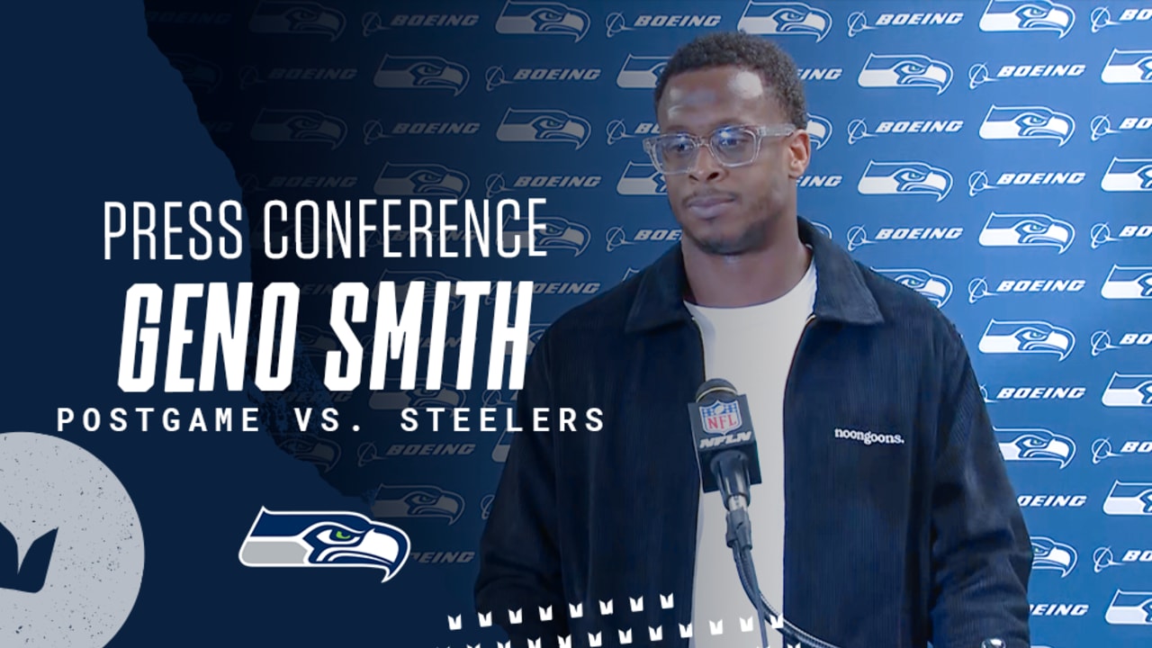 Geno Smith Seahawks Postgame Press Conference - Week 6 vs. Steelers