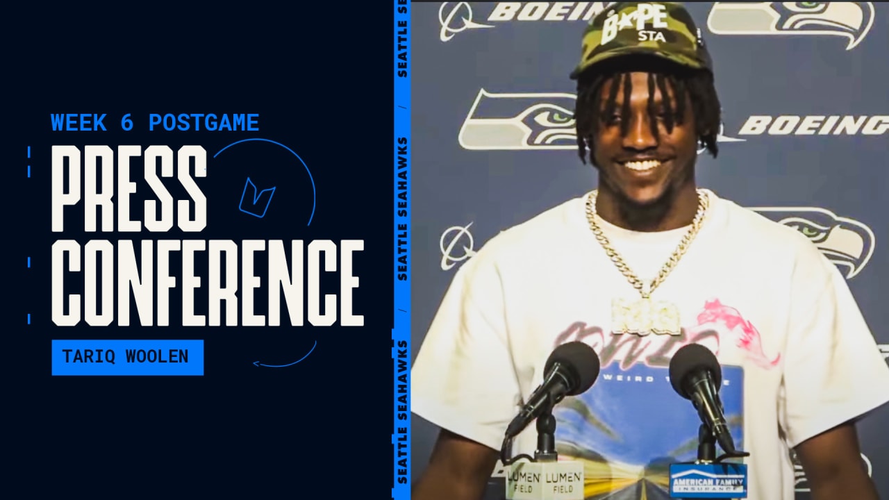 Tariq Woolen Postgame Press Conference - Week 6 vs. Arizona Cardinals